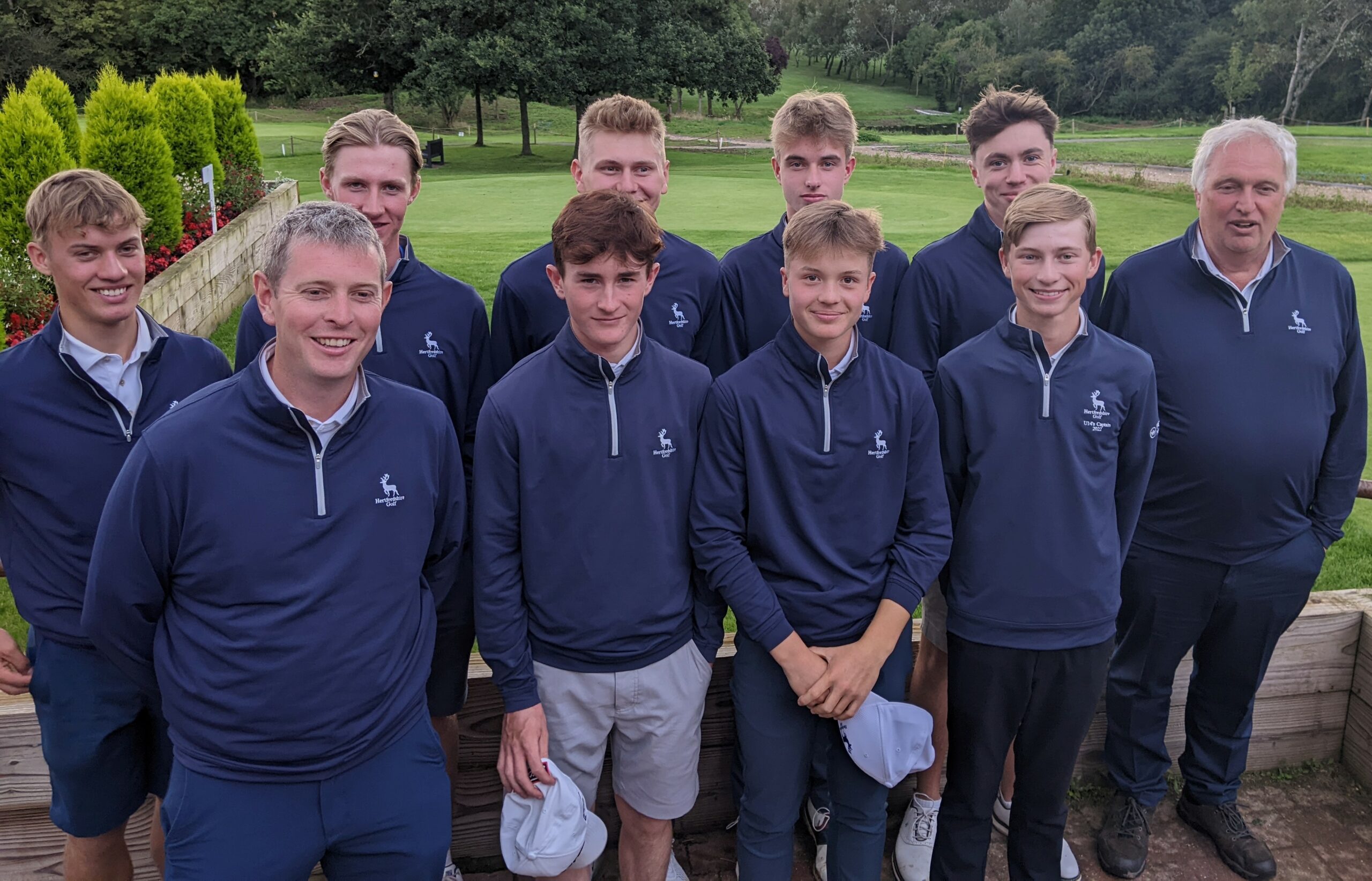 Boys Under 18’s record win and a loss away in Essex – Hertfordshire Golf