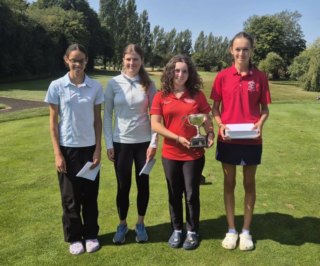 Darcie West of Sandy Lodge Takes Girls County Championship – Hertfordshire Golf